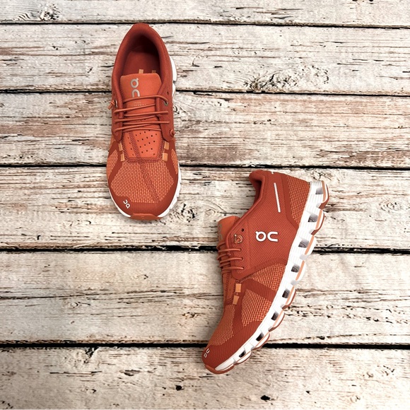 On Running | Shoes | On Running Cloud Sneakers Chilli Rust | Poshmark